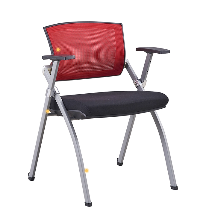 folding study arm chair foldable plywood seat armchair school student ...